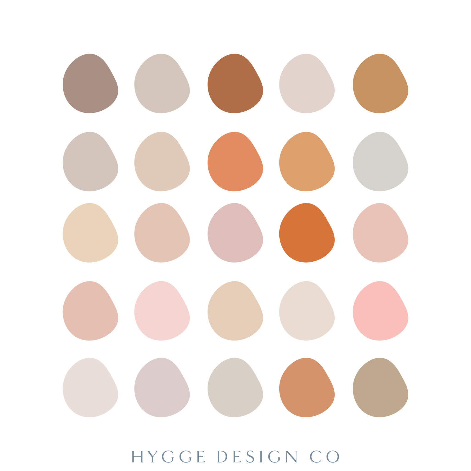 The Easy Way to Create a Color Palette for your brand - hyggedesign.co