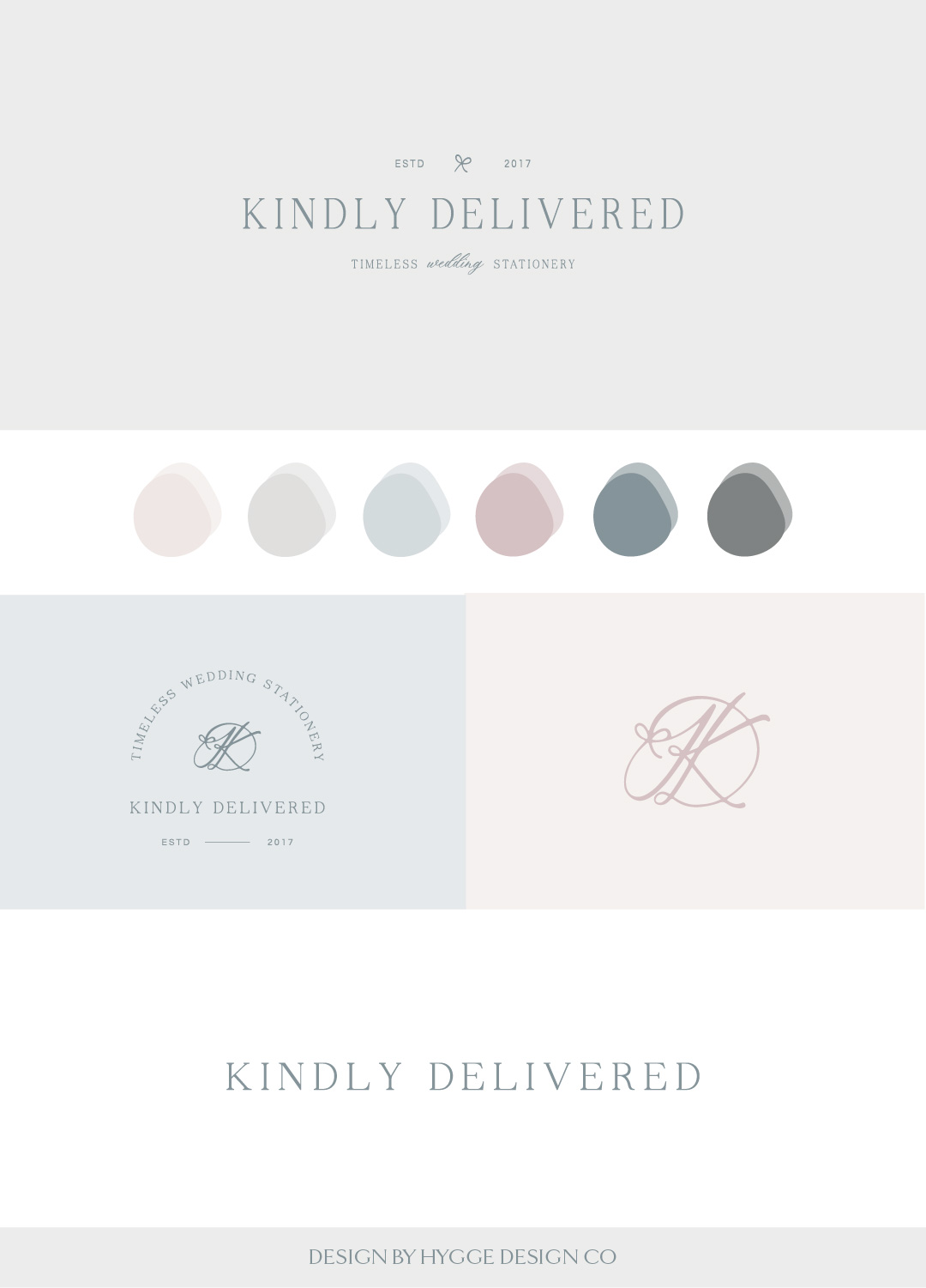 Custom Brand for Kindly Delivered - hyggedesign.co